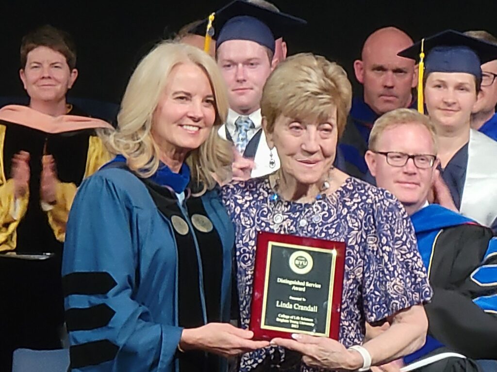 BYU Distinguished Service Award - Consulting RD